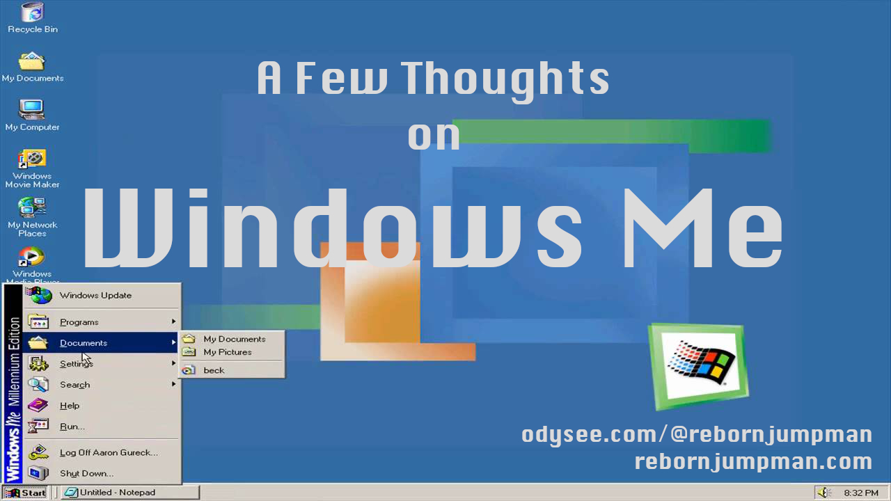 A Few Thoughts on Windows Me: The WORST Version of Windows Ever ...